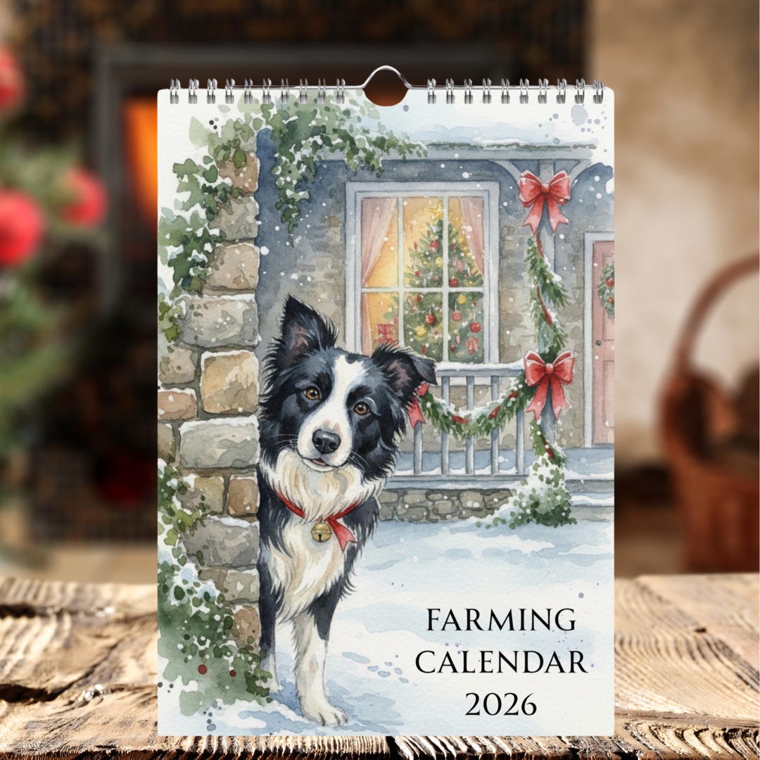 British Farming Wall Calendar 2026. Gifts for Farmers. Unique British ...