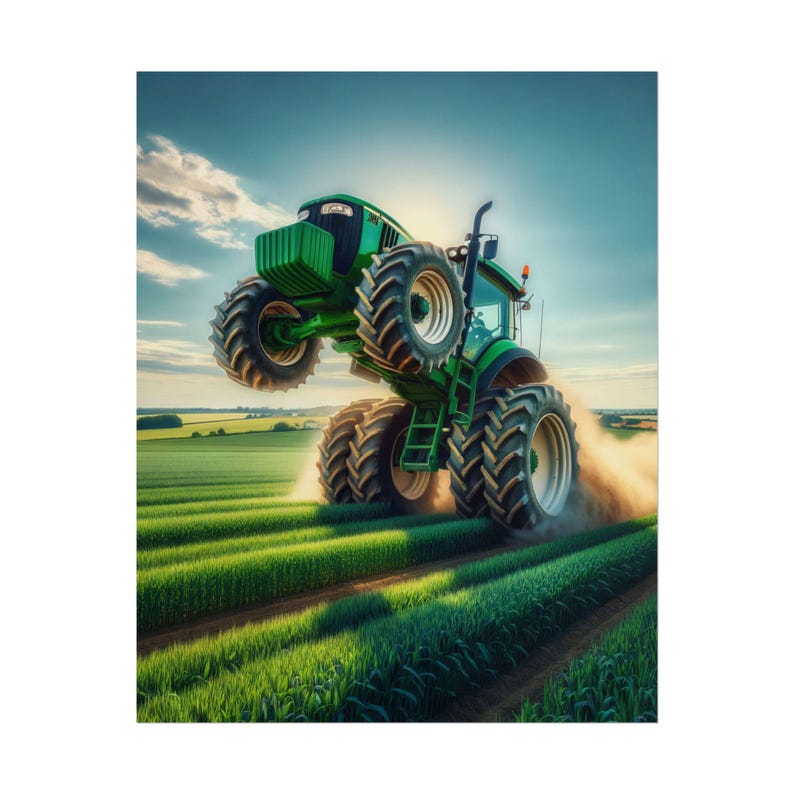 John Deere Tractor Poster . Tractor Posters.john Deere. Tractor Gifts ...