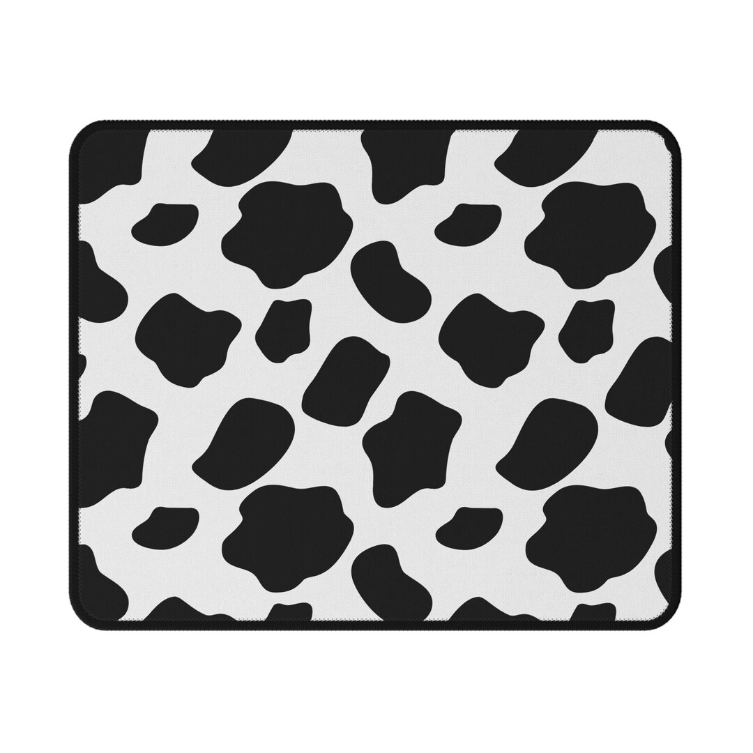 Cow Print Mouse Pad - Etsy