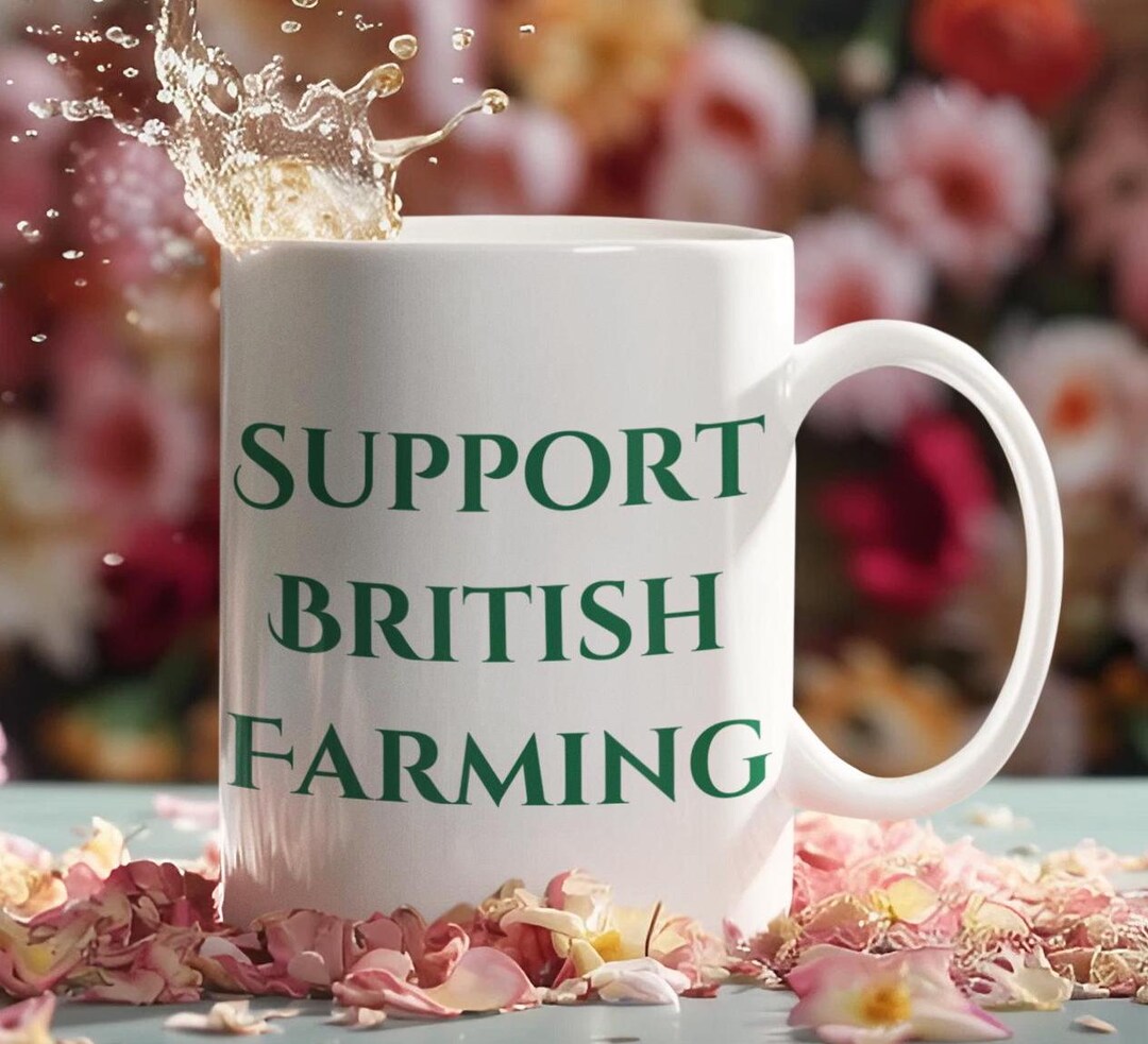 Support British Farming Mug. Farmers Mug. Farming Mug. Farming Gifts ...