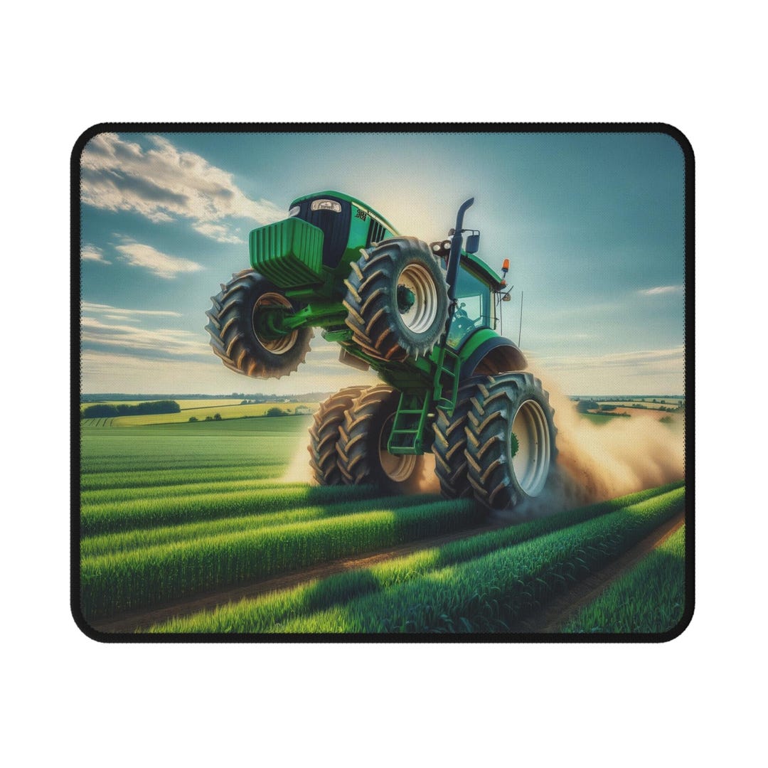John Deere Tractor Mouse Pad - Etsy