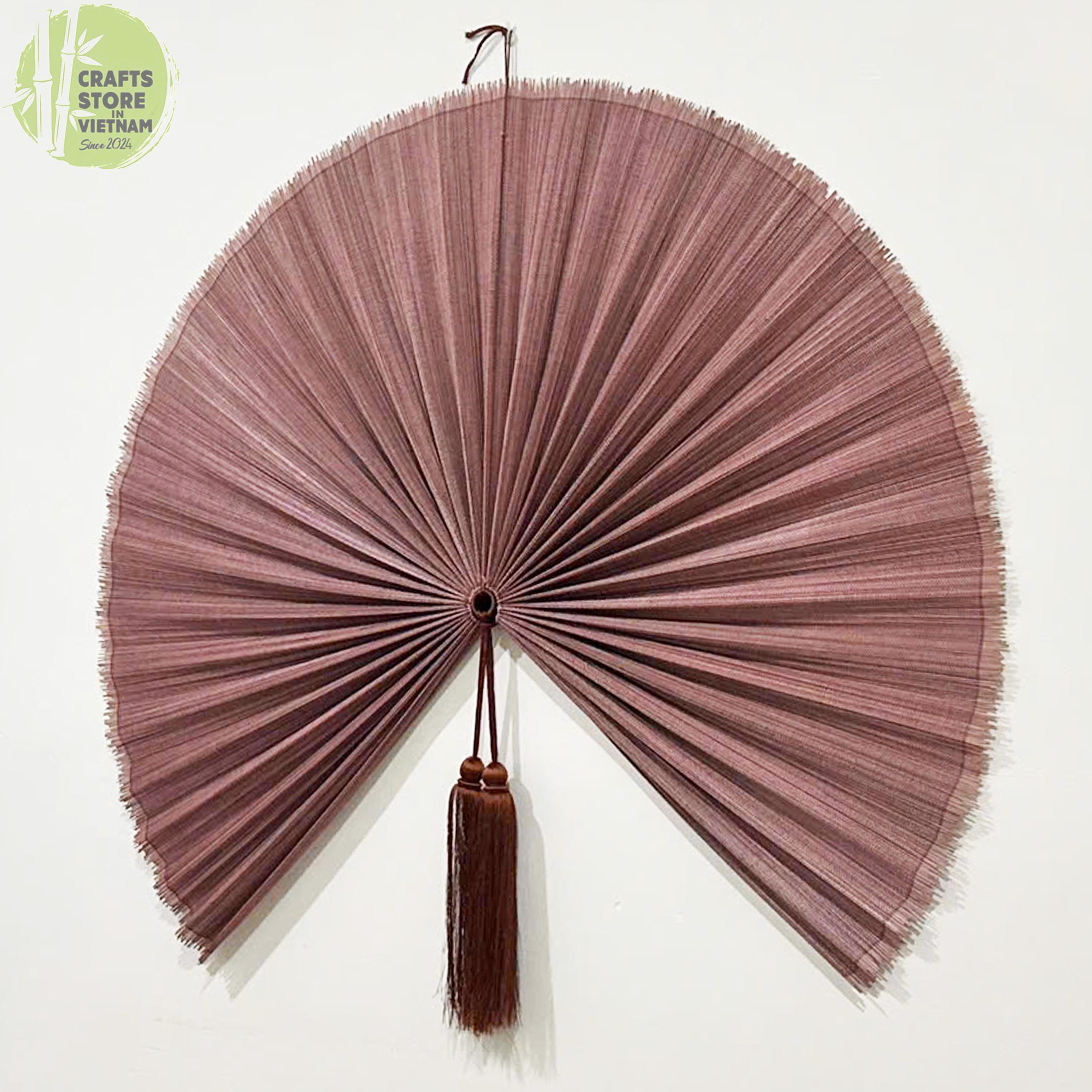 Bamboo Wall Fan, Wall Fan, Bamboo Fan, Bambo Fan Decor, Fan Decor ...