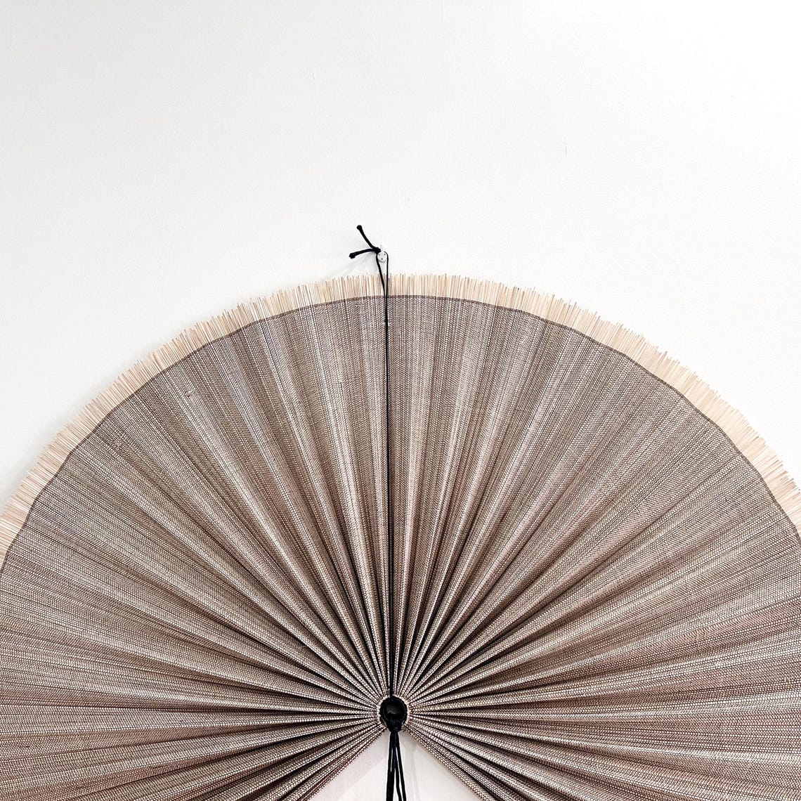 Bamboo Wall Fan, Wall Fan, Bamboo Fan, Bambo Fan Decor, Fan Decor ...