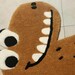 Handmade Tufted Dinosaur Rug - Playful and Unique Decor for Kids' Rooms ...