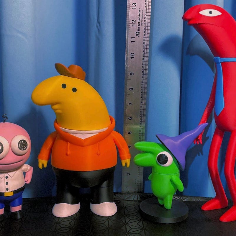 Glep Smiling Friends Plush - Etsy