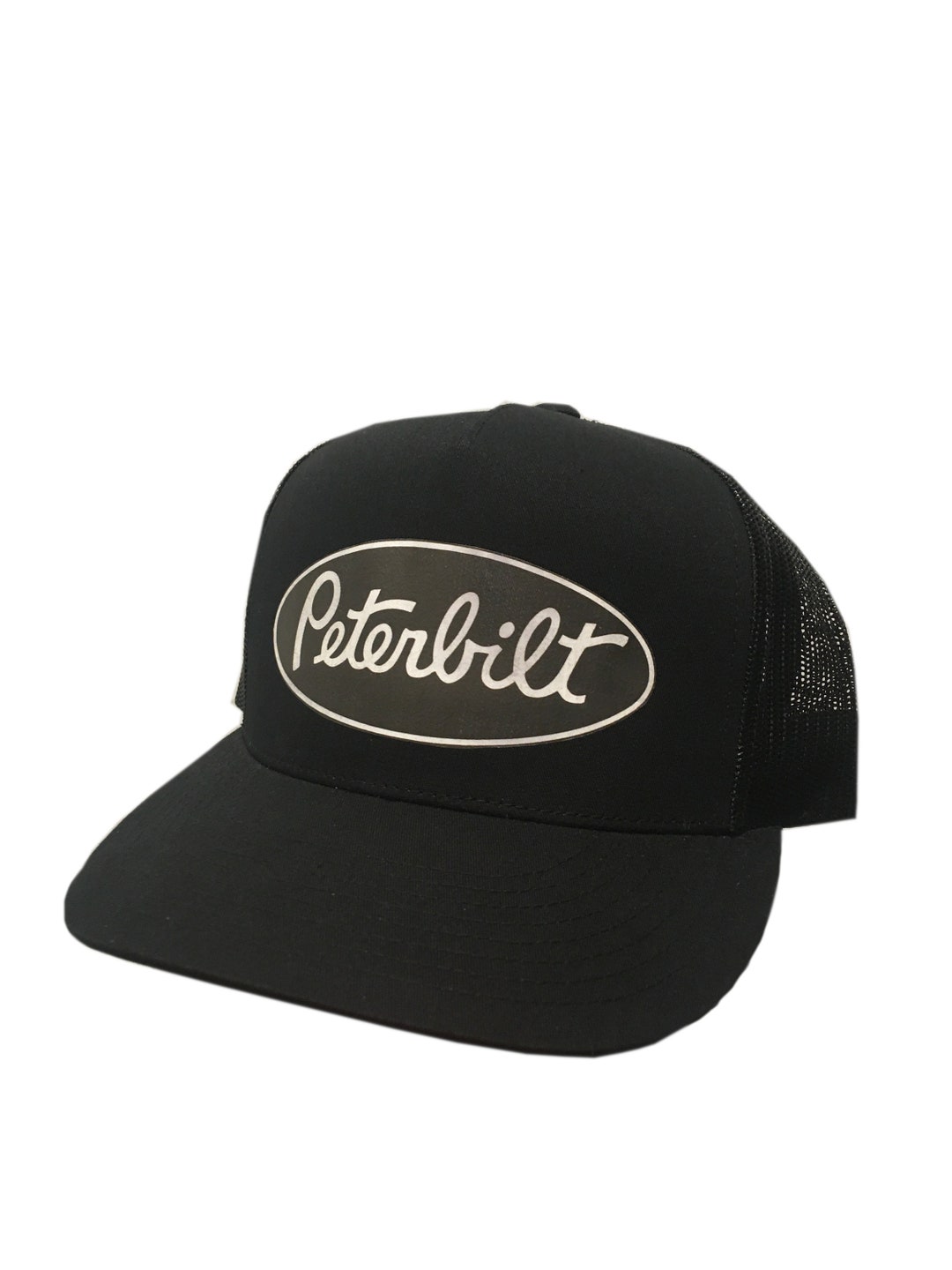 Peterbilt Trucker Hat Vintage Trucker Hat Adjustable Trucker Foam Black ...