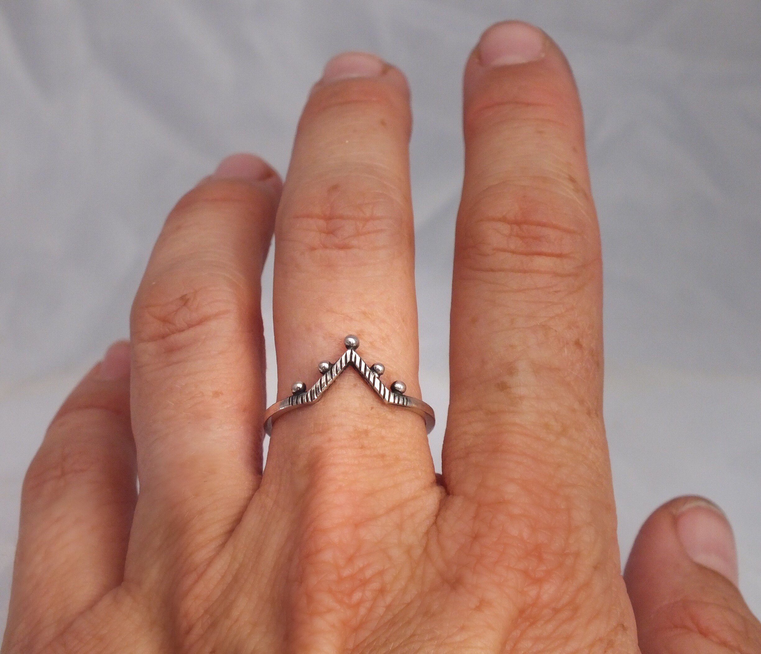 Zenith ring sterling silver tribal ring boho ring | Etsy