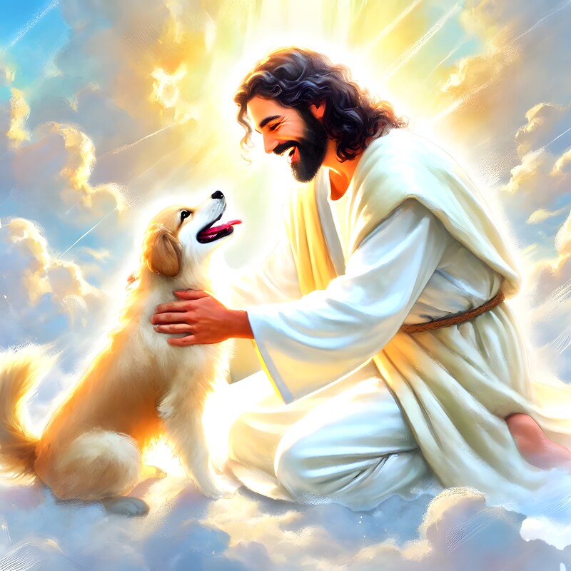 Dogs in Heaven - Etsy