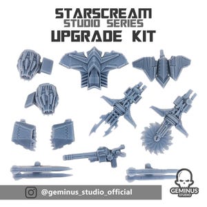 Transformers Studio Series Starscream Upgrade Kit - Etsy