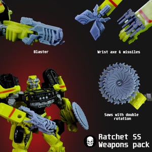 Transformers Studio Series Ratchet Upgrade Kit - Etsy