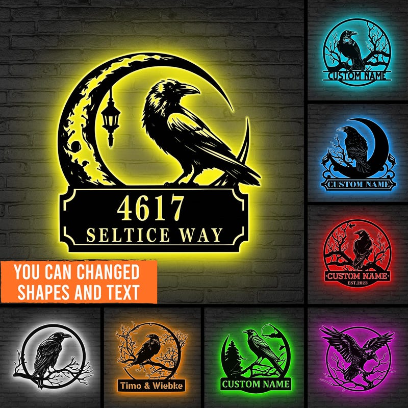 Backlit Moon Wall Light - Etsy