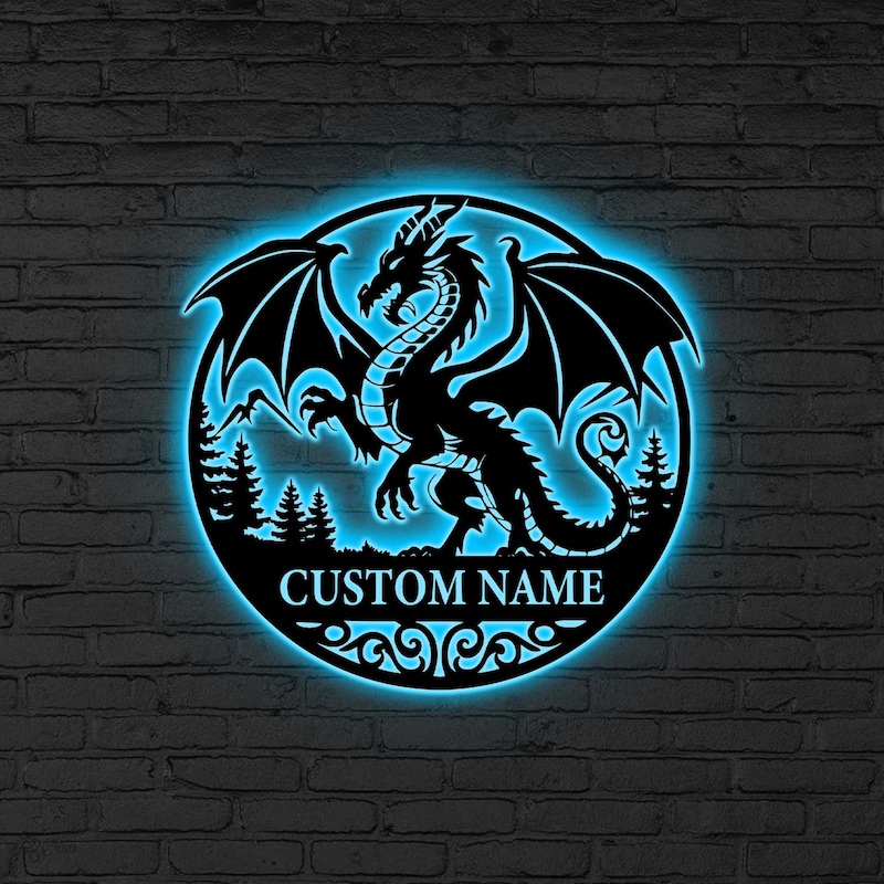 Dragon Sign - Etsy