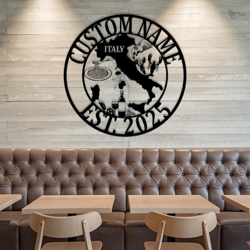 Italian Restaurant Signs - Etsy