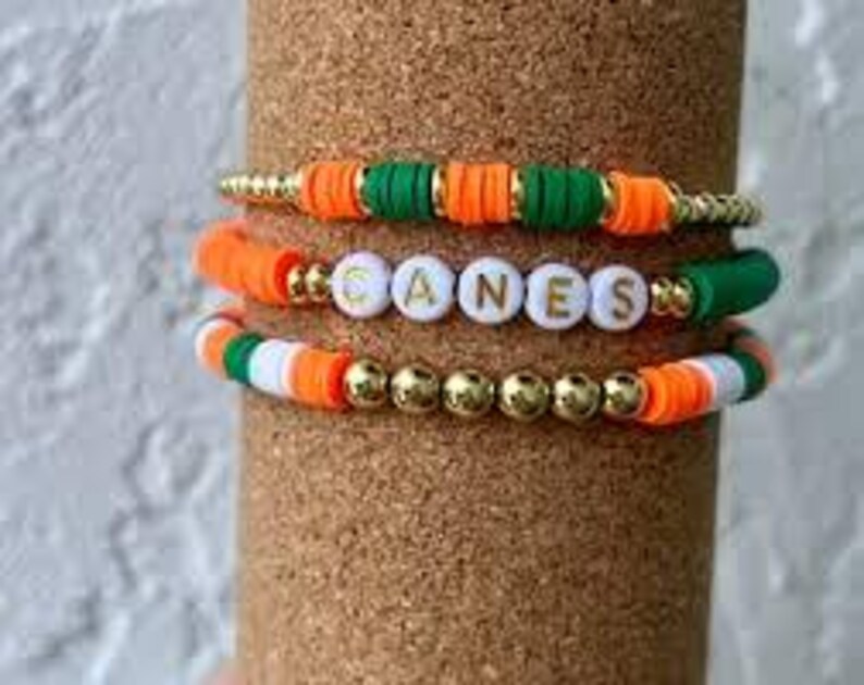 Custom All College Teams Beaded Bracelet - Etsy