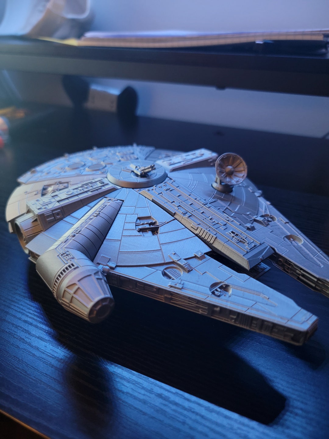 High Quality Millenium Falcon Metallic Silver - Etsy