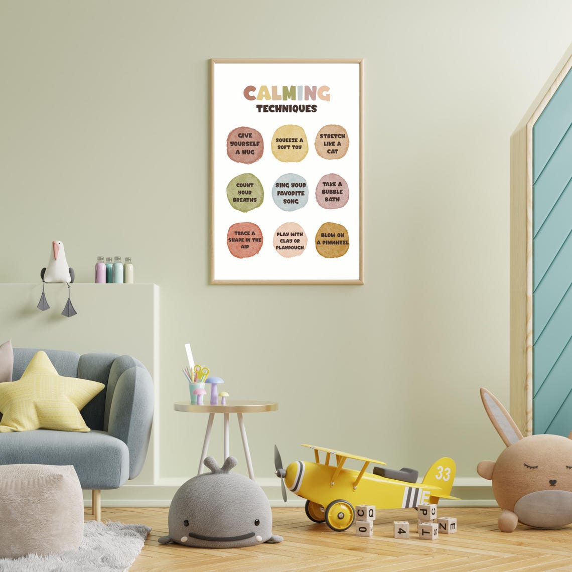 Calming Techniques for Kids - Printable Guide, Children’s Calming Guide ...