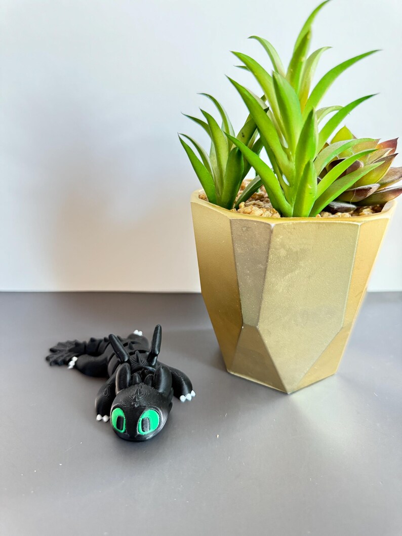 Flexi Toothless | How to Train Your Dragon | Dragon | Flexi Dragon | 3D ...