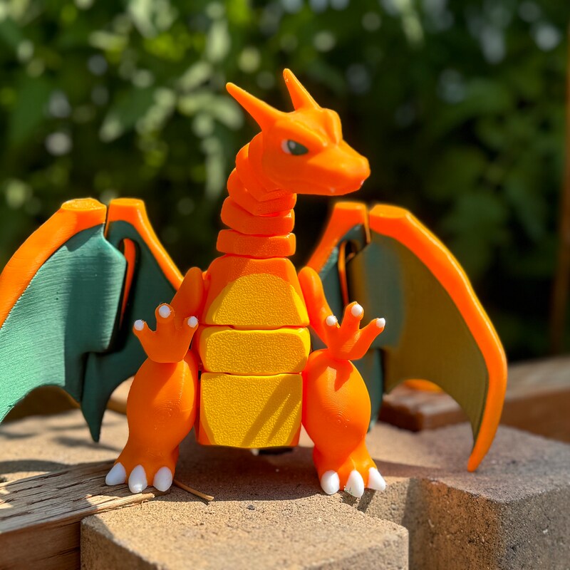 3d Charizard Toy - Etsy