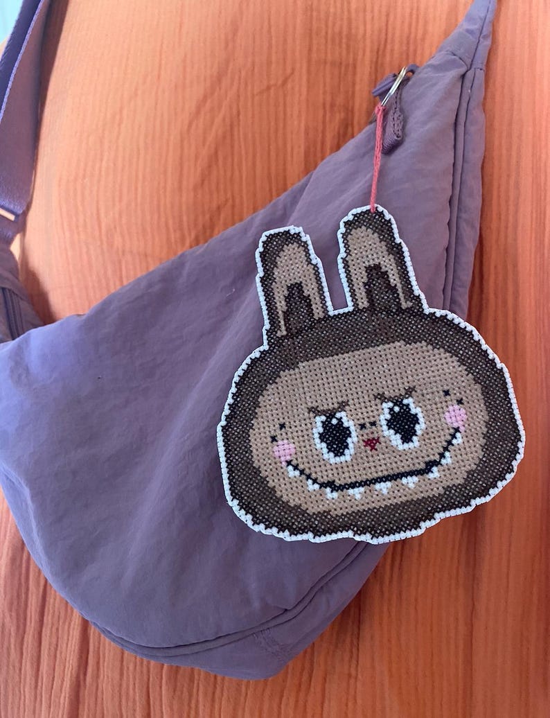 Labubu Cross Stitch PDF Pattern - Etsy