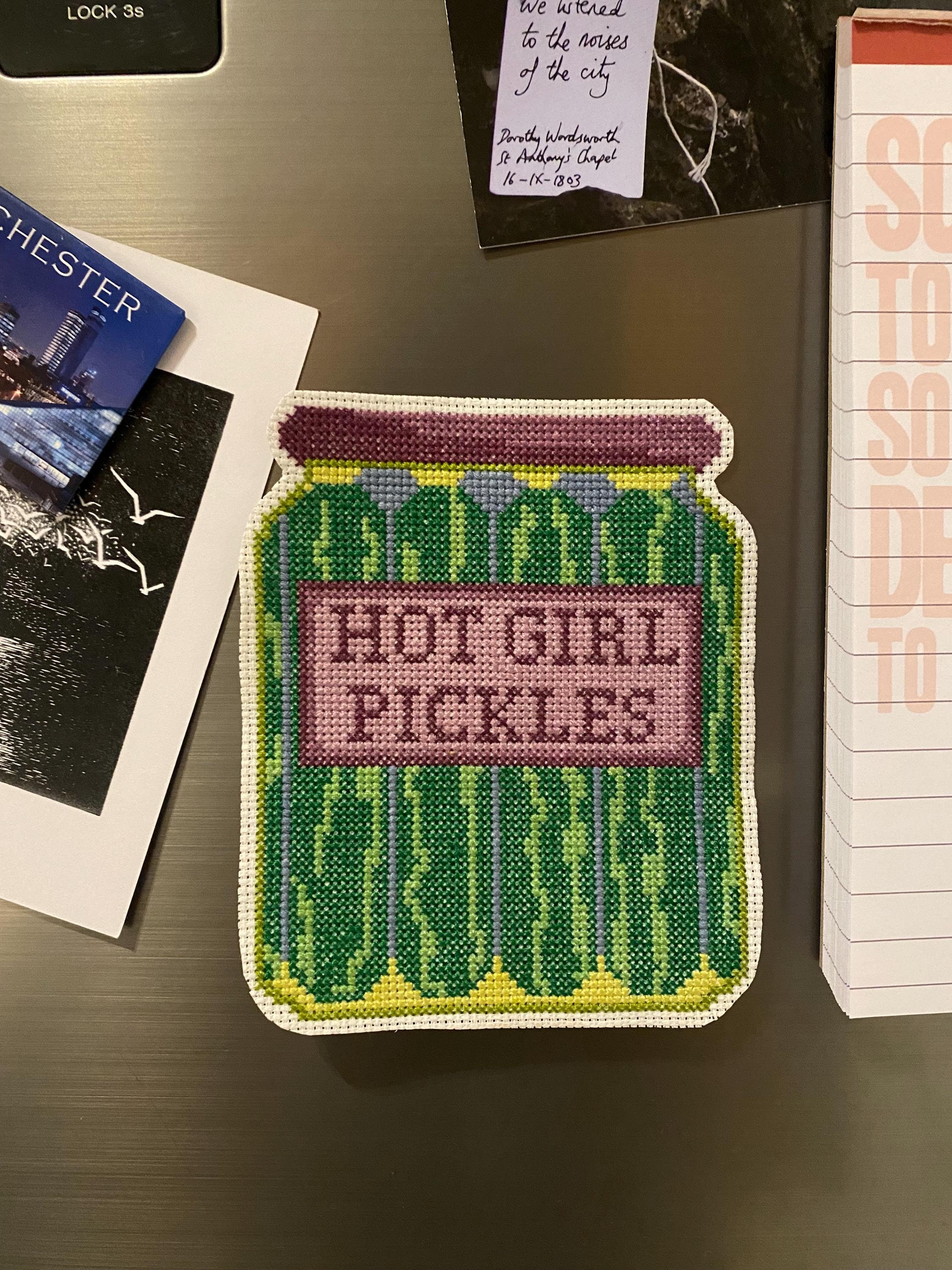 Hot Girl Pickles Cross Stitch Pattern PDF - Etsy
