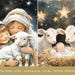 Christmas Nativity Scenes Digital Paper Set Christmas Digital ...