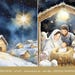 Christmas Nativity Scenes Digital Paper Set Christmas Digital ...