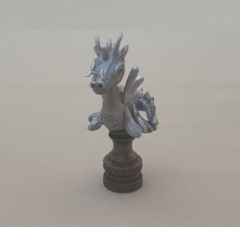 Dragon Lamp Finial...hand Crafted in Custom Colors - Etsy