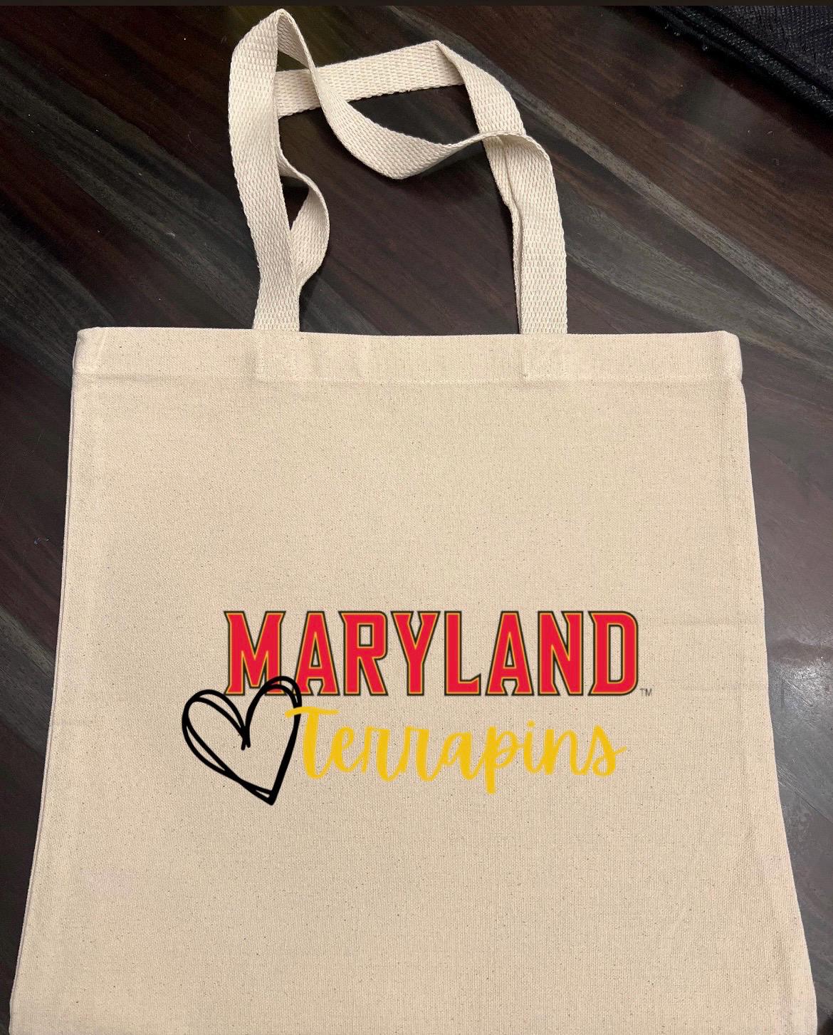 Custom Canvas Tote Bag - College Logo and Designs - Etsy