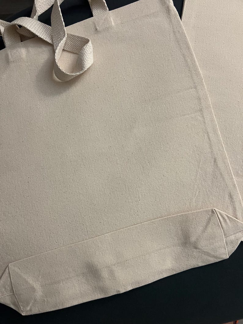 Custom Canvas Tote Bag - College Logo and Designs - Etsy