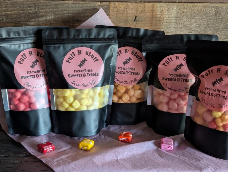 Star Puffs - Etsy