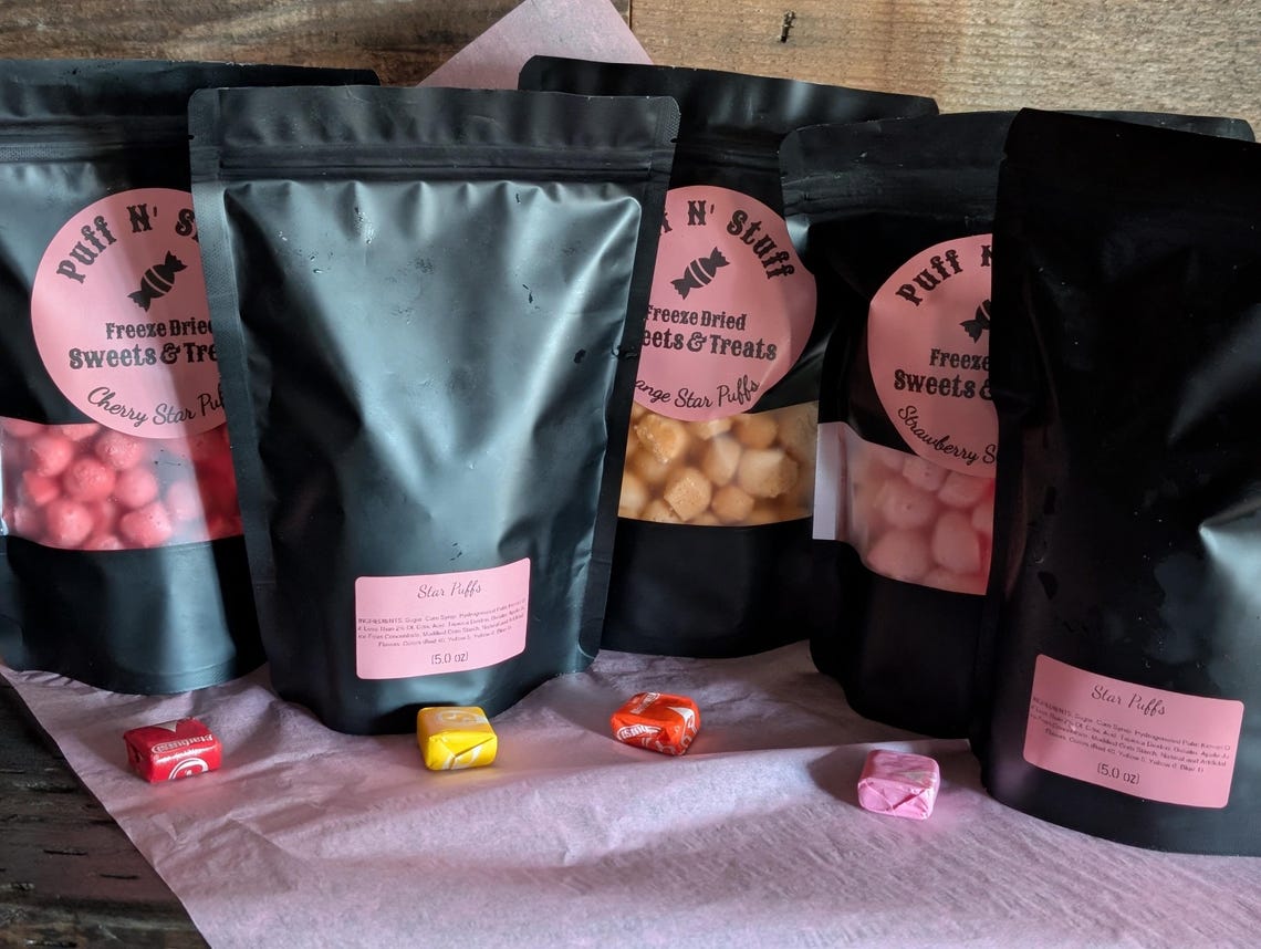 Star Puffs - Etsy