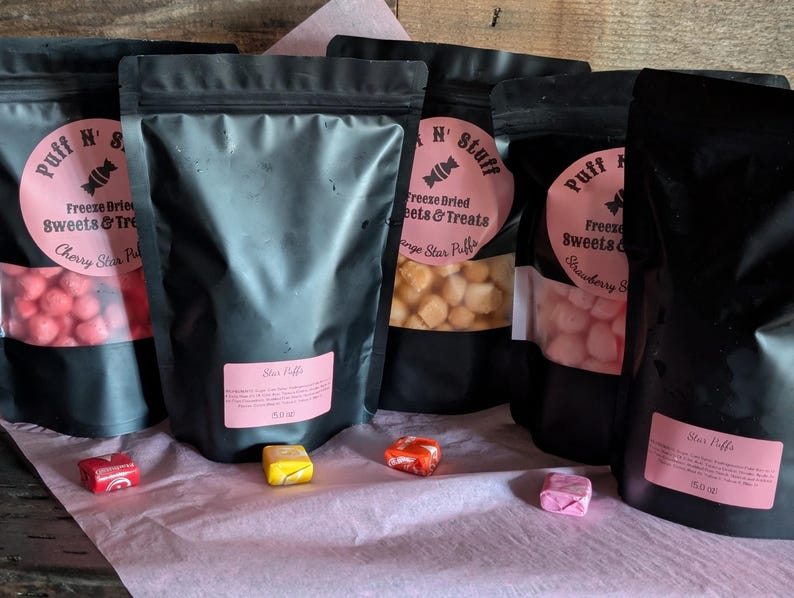 Star Puffs - Etsy