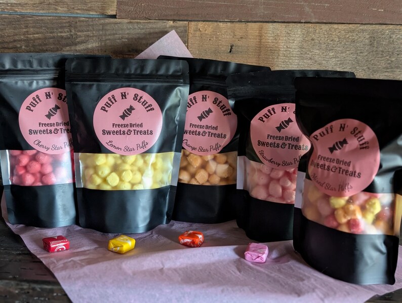 Star Puffs - Etsy