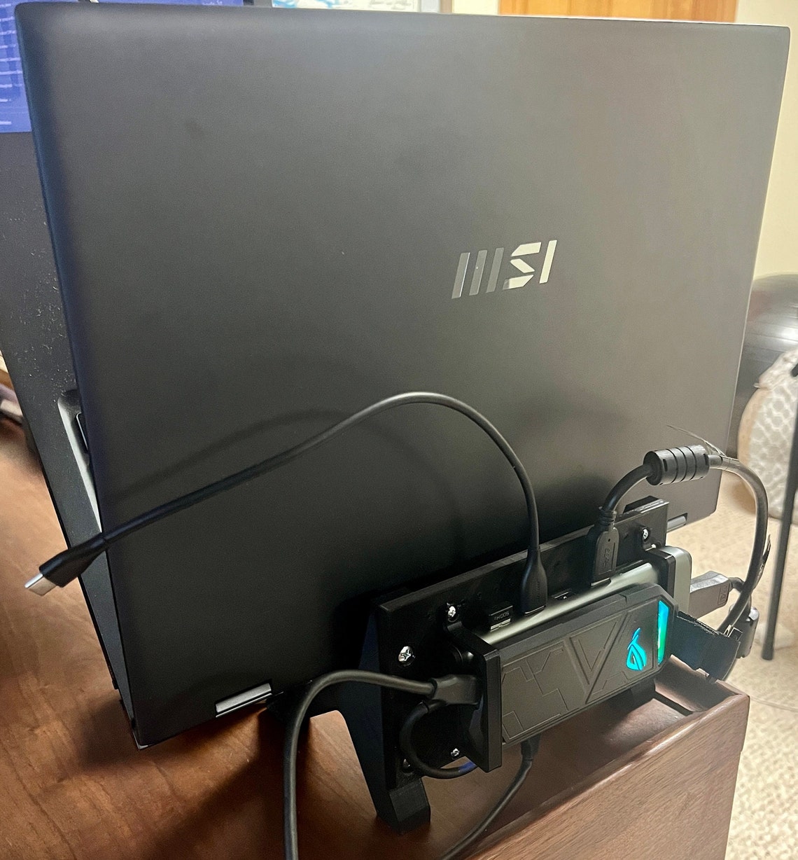 Laptop Stand 3D Printed Accessory Mount Vertical Mount Base Station ...