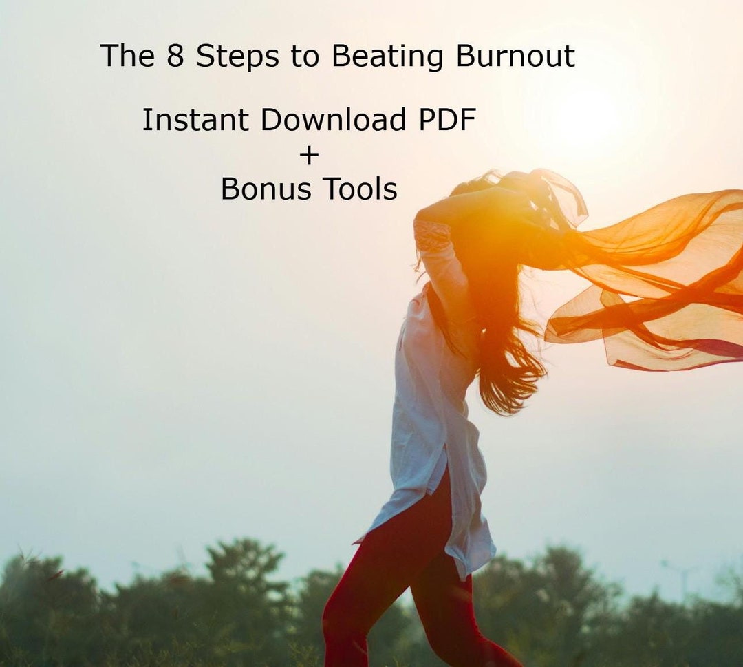 The 8 Steps to Beating Burnout - Etsy