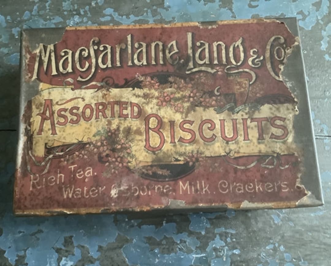 Reduced in the Heather Macfarlane Lang & Co Biscuit Tin - Etsy