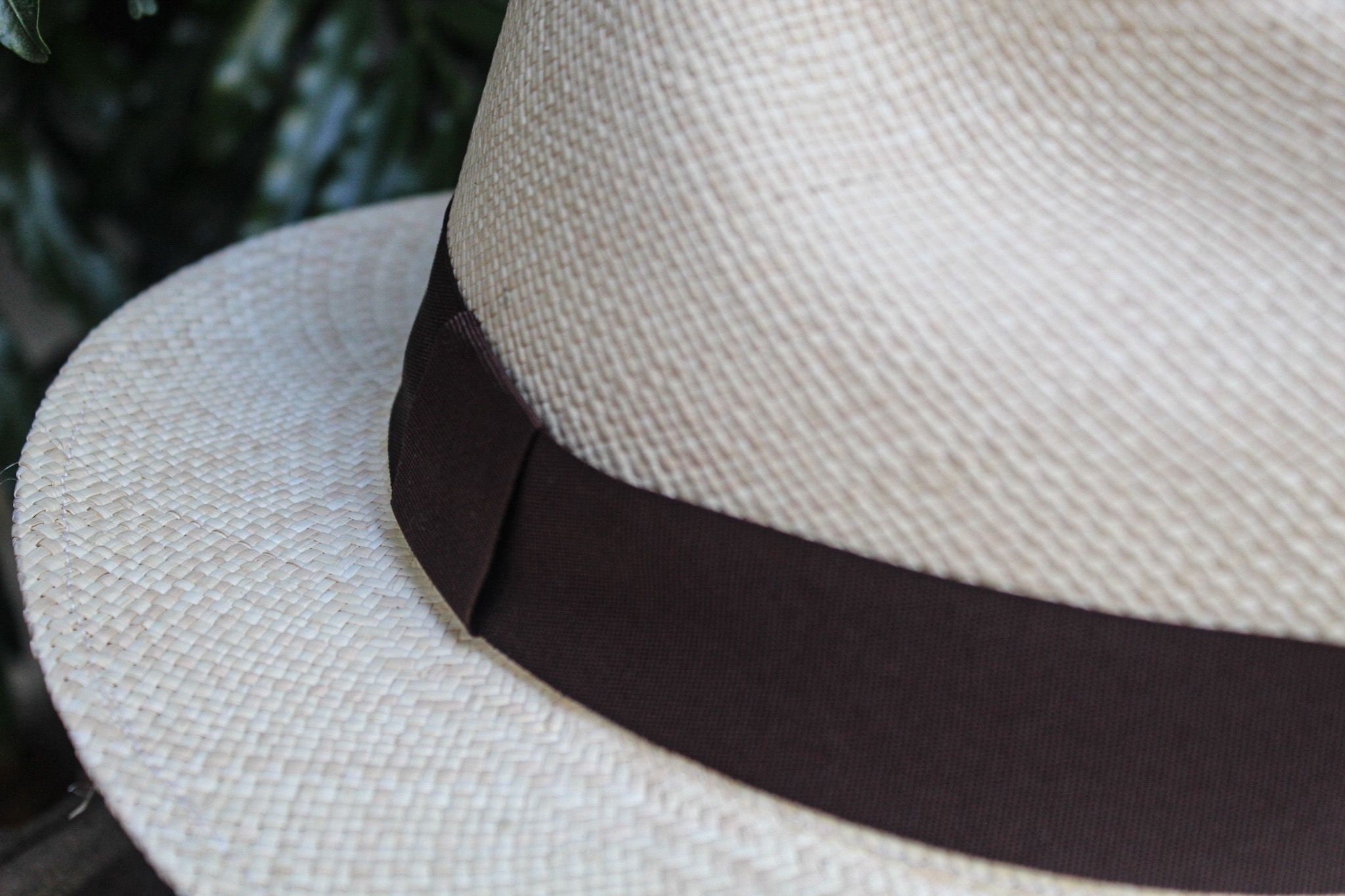 Authentic Ecuadorian Panama Hat – Handwoven Toquilla Straw Fedora ...