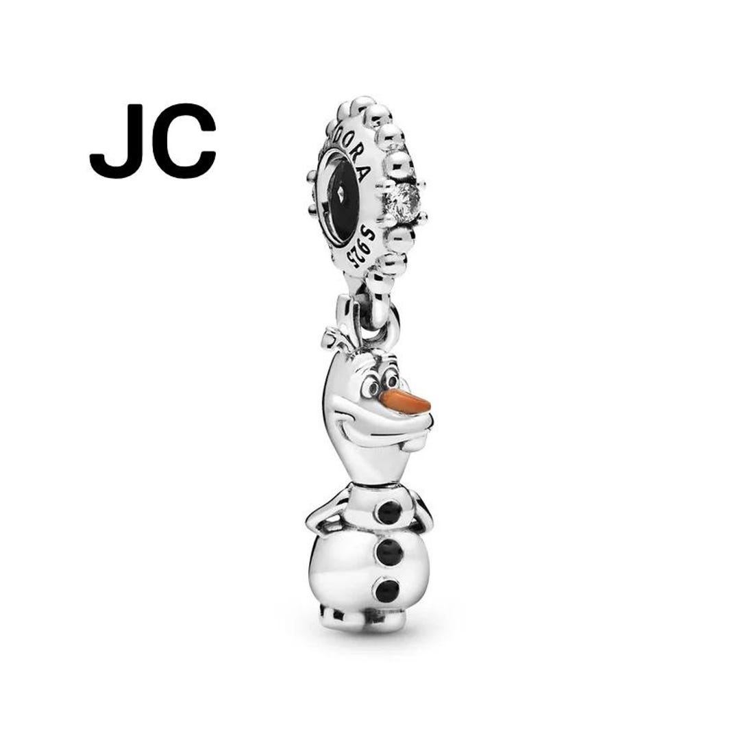 Disney Frozen Olaf Dangle Christmas Gift S925 Sterling Silver for All ...