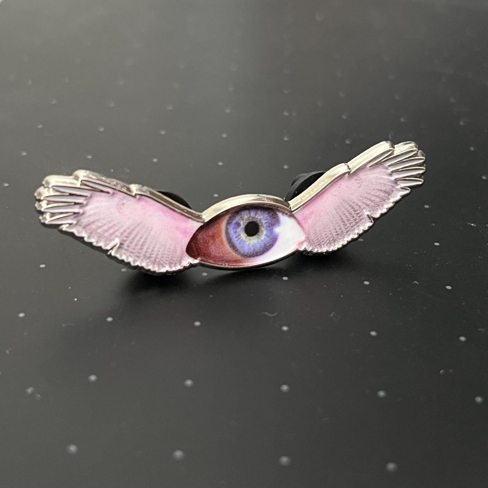 Biblically Accurate Angel Eye Enamel Pin – Weirdcore Dreamcore Surreal ...
