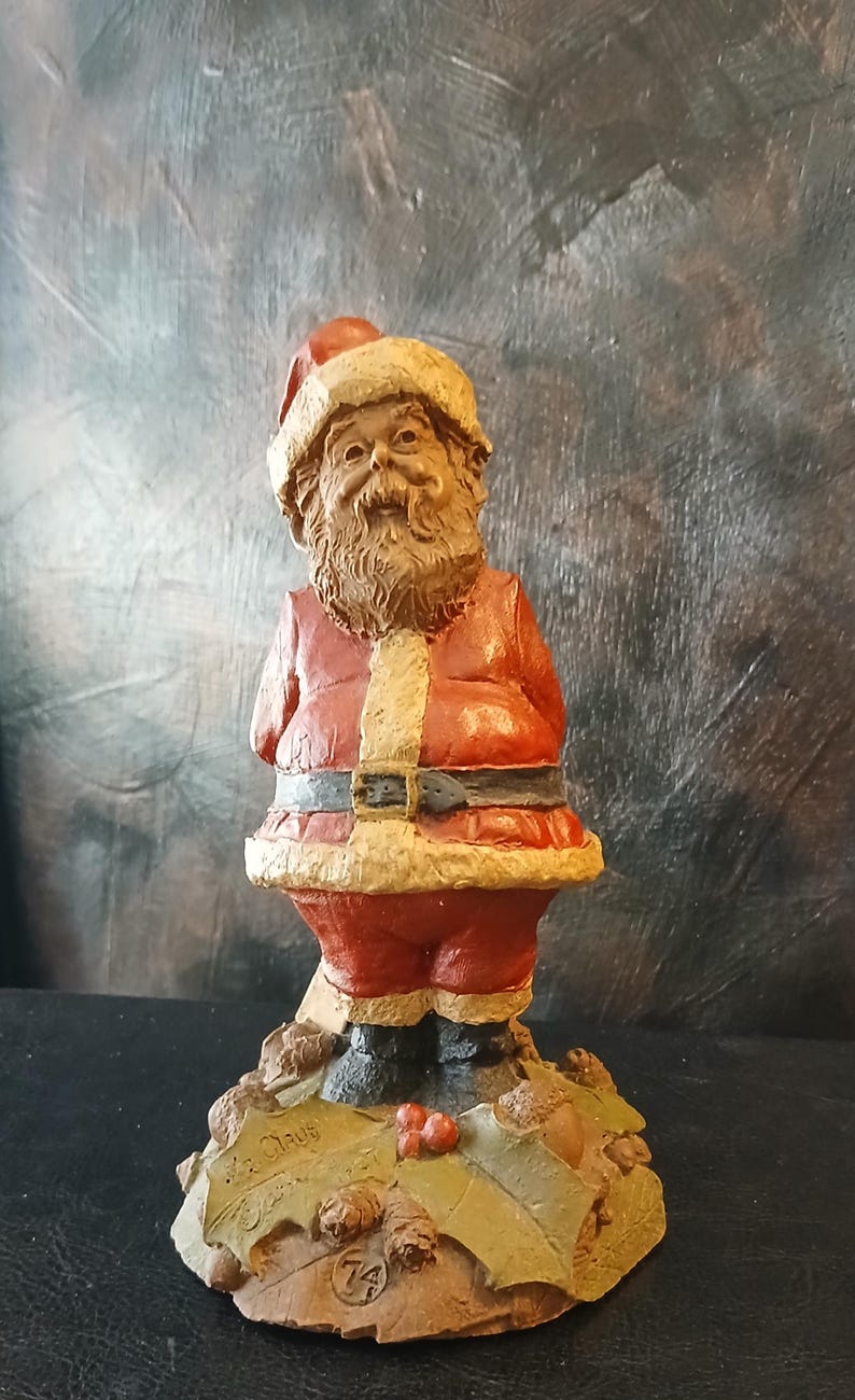 Vintage Tom Clark "mr Claus" Figurine, 1987, Retired Christmas Santa - Etsy