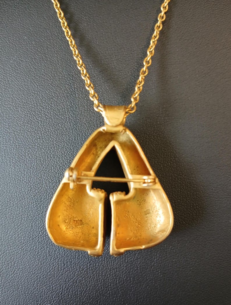 Vintage Luis Alberto Cano Gold-plated Tairona Pre-columbian Pendant ...
