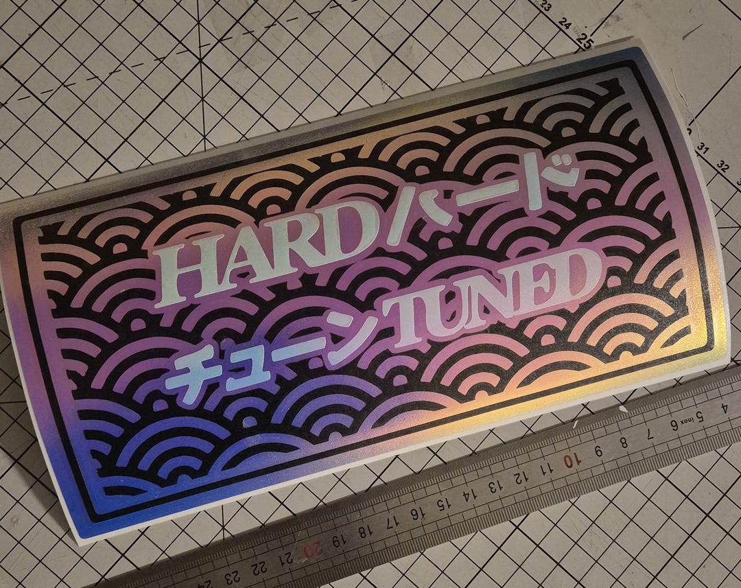 Stickers Slap / Hardtuned / Handemade / Deluxe / Jdm / Drift / Stance ...