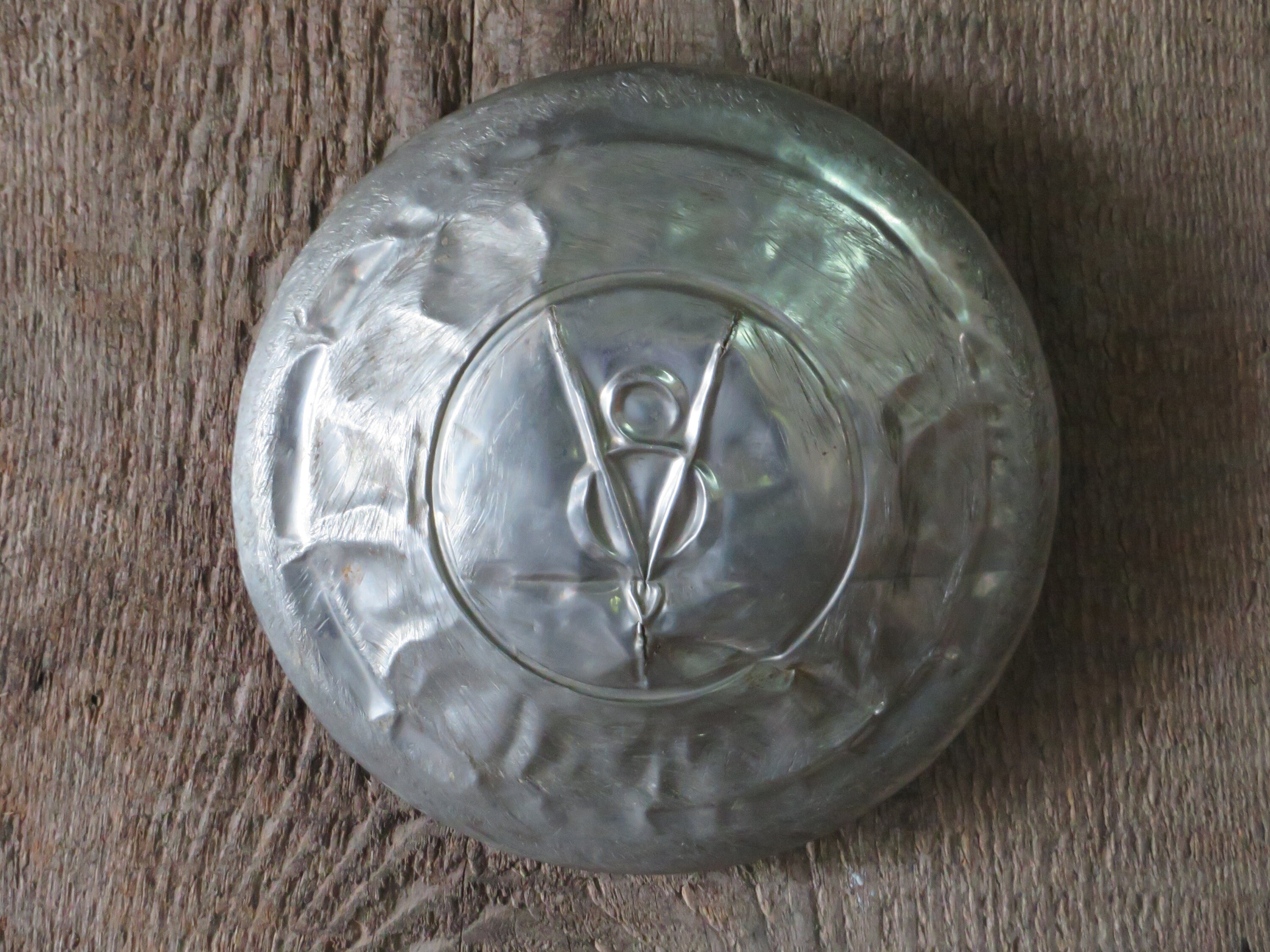 Antique Hubcaps With V8 on It - Etsy