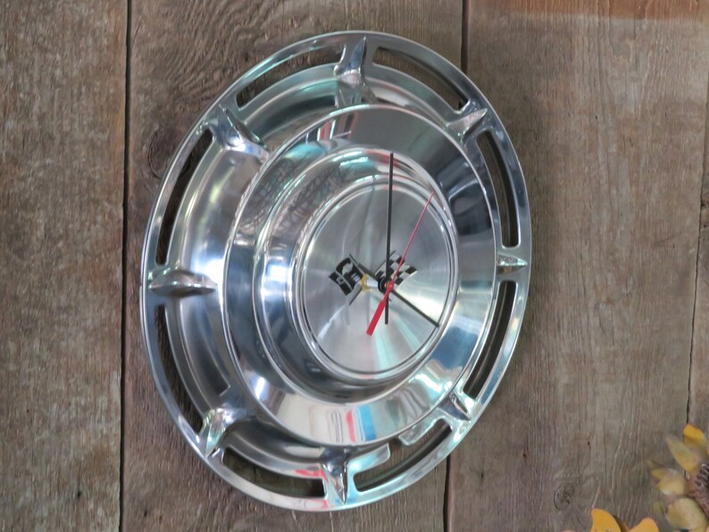 1960 Chevrolet Impala Hubcap Clock Item No. 2818 - Etsy