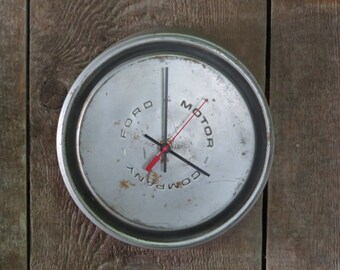 Ford Hubcap Clock | Etsy