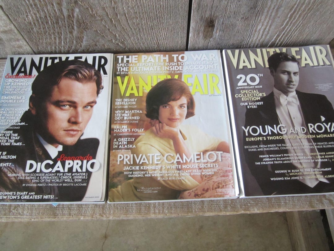 Three Vanity Fair Magazines - Item No. 923 - Etsy