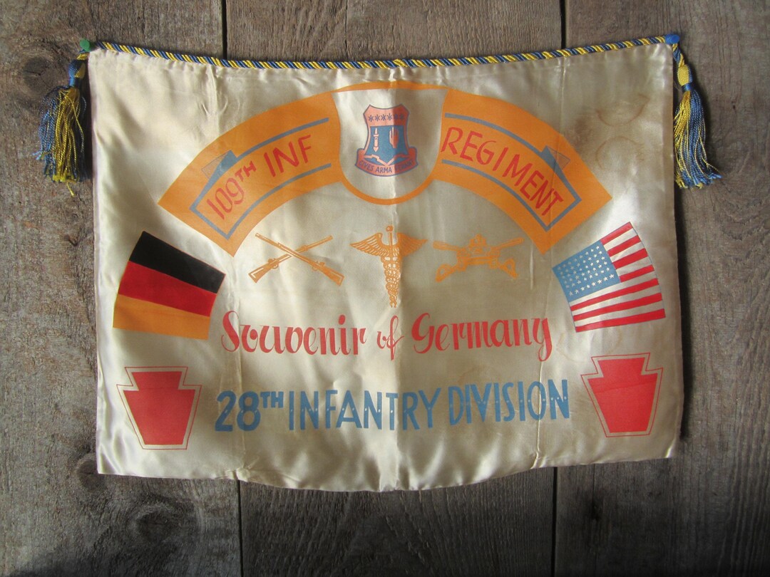 WWII 28th Infantry Division Pillow Cover - Item No. 927 - Etsy