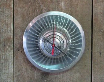 Hubcap Clock | Etsy