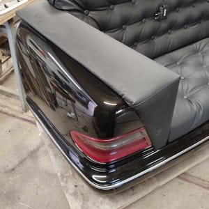 Sofa Car , Furniture Mercedes, Couch Lightning Industrial Design, Black ...