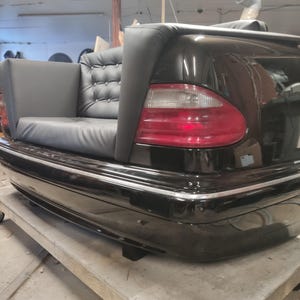 Sofa Car , Furniture Mercedes, Couch Lightning Industrial Design, Black ...